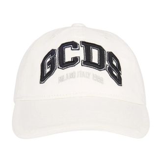 GCDS Logo Lounge Baseball Cap - - Accessories - Damen - Wei&szlig; - L