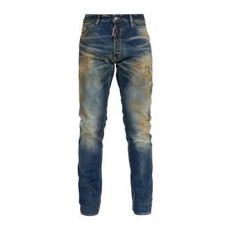 Dsquared2 Teddy Jeans mit Vintage-Effekt - - Jeans - Herren - Blau - S