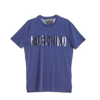 Moschino Homme, Tops, Bleu, Taille: S T-shirt Iconique Bleu