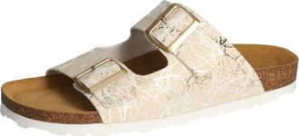 Cosmos Comfort Damen 6108-734 Hausschuh, beige, 41 EU