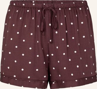 Hunkem&ouml;ller Hunkem&ouml;ller Schlafhose Satin braun