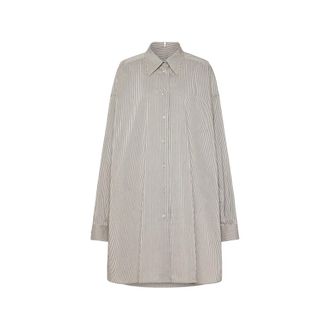 Maison Margiela Damen, Blusen & Hemden, Braun, 2XSGr&ouml;&szlig;e