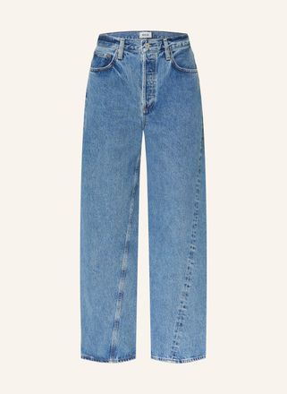A Gold E Agolde Jeans Twist Low Slung Baggy blau