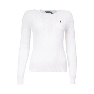 Polo Ralph Lauren Damen, Strickwaren, Wei&szlig;, LGr&ouml;&szlig;e