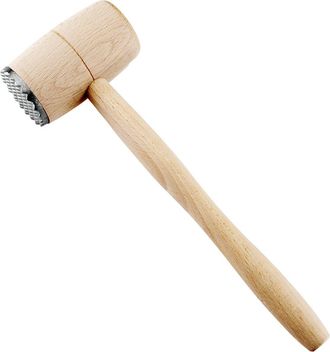 Metaltex 255903 Fleischhammer aus Holz/Alu