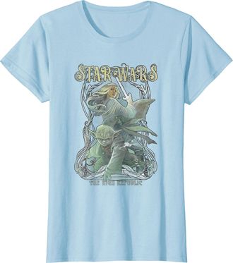 Star Wars The High Republic Yoda Avar Kriss Combat Pose T-Shirt