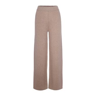 Max Mara Femme, Pantalons, Beige, Taille: 38 FR Pantalone Moritz