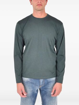 low brand t-shirt &agrave; manches longues - Vert