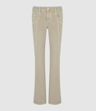 Isabel Marant Pantalon Jaylis Ecru