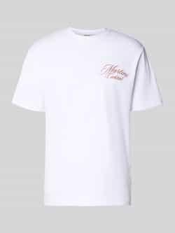 Only & Sons Regular Fit T-Shirt aus reiner Baumwolle Modell FRED