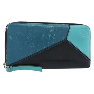 Loewe Pre-owned Leather Wallet - Femme - Pre-owned - Multicolore - Taille: ONE Size