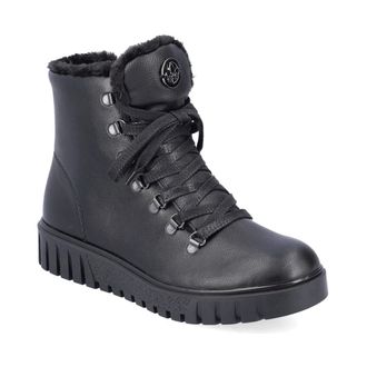 Rieker Schwarze Geschlossene Stiefel - - Shoes - Damen - Schwarzk - 38 EU