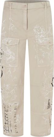 Cambio Damen, Hosen, Beige, SGröße