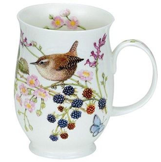 Dunoon Hedgerow Birds Tasse Motif troglodyte