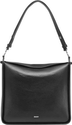 DKNY Akia Hobo, Sac à Main Femmes, Noir/Argent