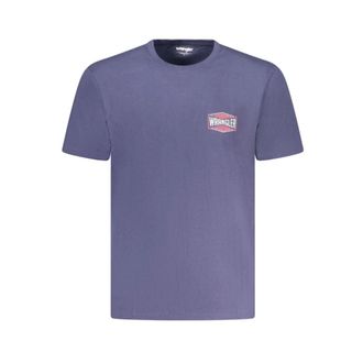 Wrangler Small Graphic Tee - - Tops - Herren - Blau - XL