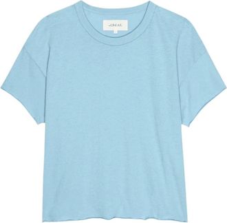 The Great. THE Great, Femme, Tops, Bleu, Taille: 38 FR T-shirt Crop