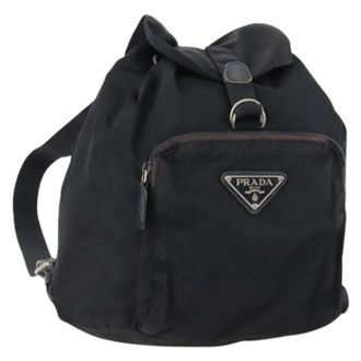 Prada Pre-owned Vintage Rucksack - - Pre-owned - Damen - Blau - ONE SIZE