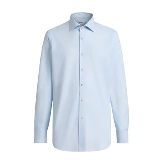 Kiton Formelles Hemd im Regular Fit - - Shirts - Herren - Blau - 2XL
