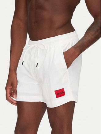 HUGO BOSS Sportshorts Dominica 50493450 Weiß Regular Fit