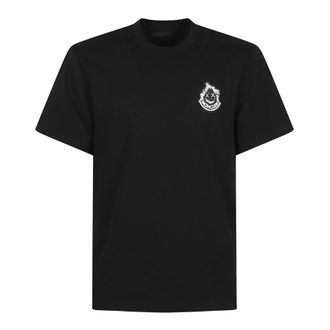 Moncler Homme, Tops, Noir, Taille: XL T-shirt &agrave; logo