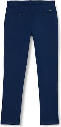 Blend Blend Couleur Unie Pantalon daffaires décontracté, 193933/bleu médiéval, 31W x 30L Homme