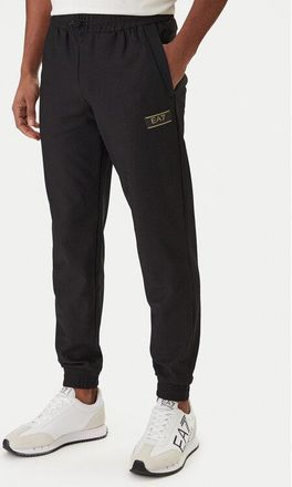 Emporio Armani Jogginghose 7M001341 AF21099 Schwarz Regular Fit