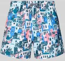 Boardies Badehose im Allover-Look Modell Vacay Villas