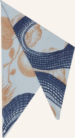 Friendly Hunting Friendly Hunting Dreieckstuch Aus Cashmere blau