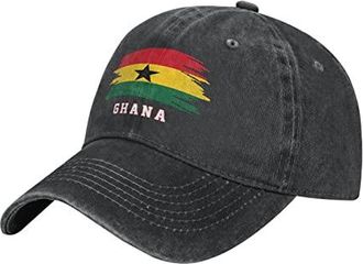 Generic Baseball Casquette Drapeau du Ghana Unisexe Casquette De Baseball Casual Chapeau pour Femmes Sports Ext&eacute;rieur