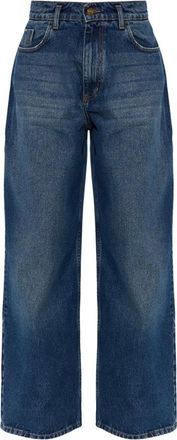 The Mannei Jean Coupe Droite - Femme - Jeans - Bleu - Taille: 40 FR