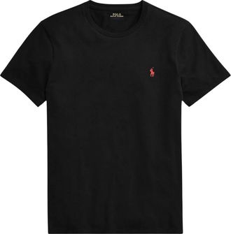 Polo Ralph Lauren Homme, Tops, Noir, Taille: XL T-shirt ras du cou