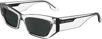 Karl Lagerfeld unisex, Accessoires, Gris, Taille: 54 MM Kl6160S Lunettes de soleil