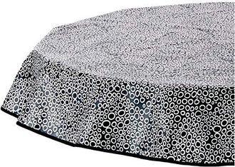 Nydel Bulle - Nappe en Coton imperm&eacute;able Ronde : 160 cm