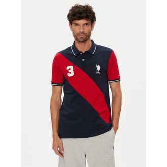 U.S.Polo Association Poloshirt MUP3996 Dunkelblau Regular Fit