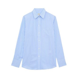 Ines De La Fressange Damen, Blusen & Hemden, Blau, LGr&ouml;&szlig;e