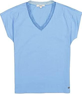 Garcia T- Shirt &agrave; Manches Courtes, Riviera, M Femme