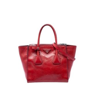 Prada Pre-owned Vintage Satchel - Femme - Pre-owned - Rouge - Taille: ONE Size