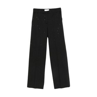Ermanno Scervino Wide Hosen - - Trousers - Damen - Schwarzk - S