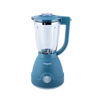 Tognana Iridea, Mixeur &Eacute;lectrique, Verre-Plastique-Acier Inoxydable, Bleu Sucre