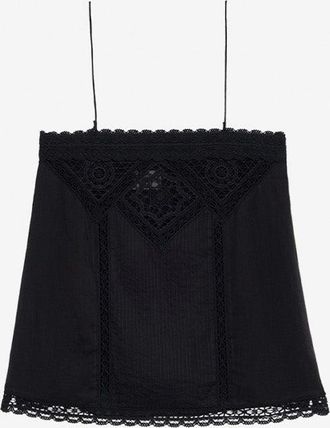 Isabel Marant Top Gaelia - Femme - Noir - Taille 40 - Marant &Eacute;toile