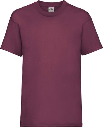 Fruit Of The Loom KINDER T-SHIRT FRUIT OF THE LOOM VALUE 128 140 152 164 140,Burgund