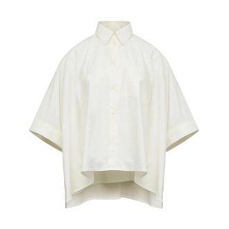 Maison Margiela Baumwollhemd - - Blouses & Shirts - Damen - Wei&szlig; - XS