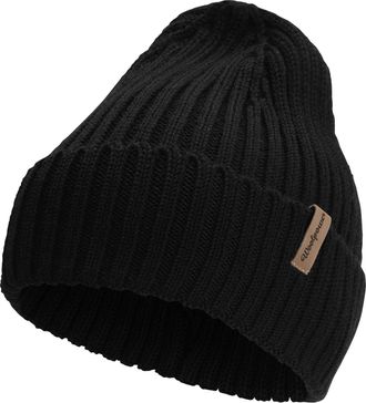 Woolpower Rib Beanie-Mütze schwarz