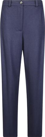 Pinko Zagarese Pantalone Flanella - - Trousers - Damen - Blau - M
