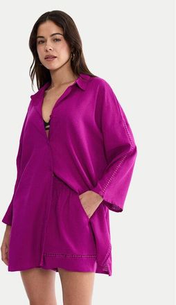 Triumph Pyjamahemd Summer Wear 10227228 Rosa Regular Fit