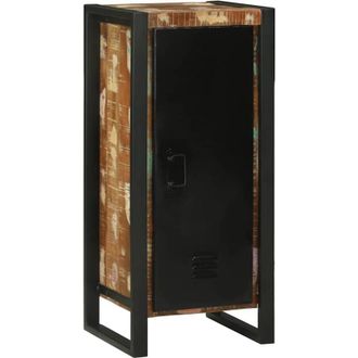 vidaXL Vidaxl - Cabinet de salle de bain Marron Bois massif de récupération