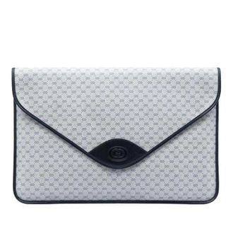 Gucci Pre-owned Fabric Clutch - - Pre-owned - Damen - Grau - ONE SIZE