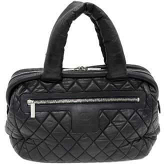 Chanel Pre-owned Cuir sacs-chanel - Femme - Pre-owned - Noir - Taille: ONE Size