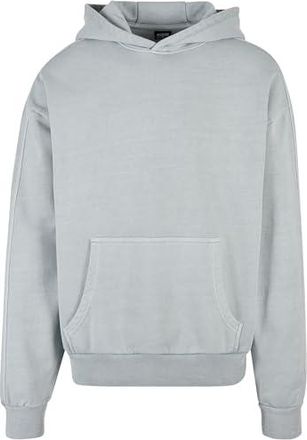 Urban Classics Herren Heavy Terry Garment Dye Hoody Sweatshirt, Summerblue, L EU